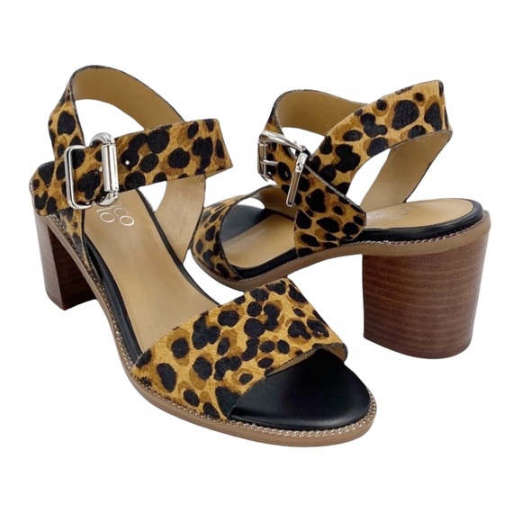 Franco Sarto | Shoes | Nwot Franco Sarto Harlie Leopard Print Calf Hair ...